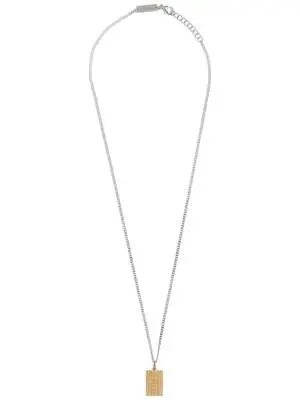 MAISON MARGIELA Silver Necklace - Multicolor