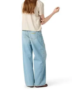 Miu Miu Straight Leg Jeans - Blue