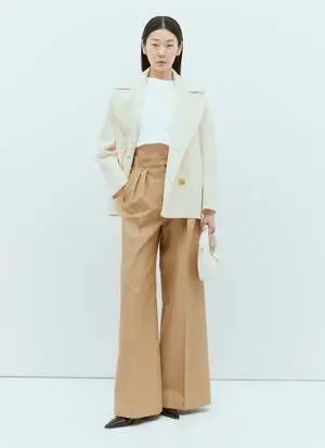 Max Mara Wool And Cashmere Pea Coat