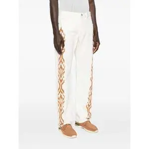 Isabel Marant Étoile Straight Leg Embroidered Jeans