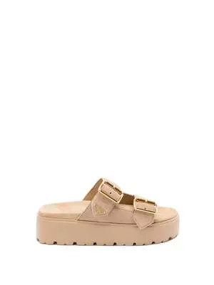 Prada Platform Strap Sandals - Multicolor