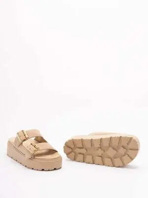 Prada Platform Strap Sandals - Multicolor