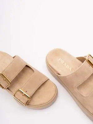 Prada Platform Strap Sandals - Multicolor