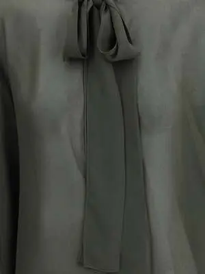 Alaïa Lavallière Neckline Blouse