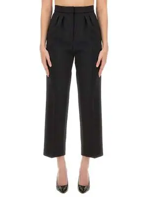 Max Mara Verbano Wool Pants - Black