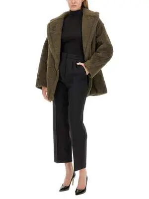 Max Mara Verbano Wool Pants - Black