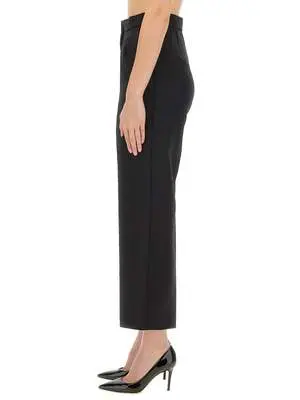 Max Mara Verbano Wool Pants - Black