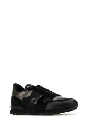 Valentino Garavani Rockrunner Camouflage Sneakers - Multicolor
