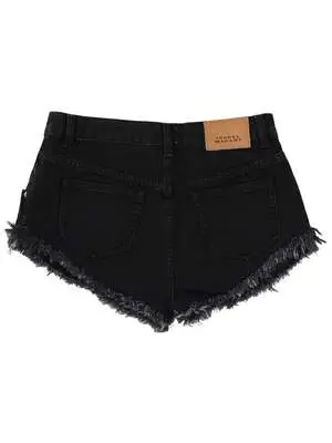 Isabel Marant Étoile Endeidala Denim Shorts - Black