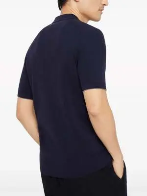 Brunello Cucinelli Ribbed Cotton Polo Sweater