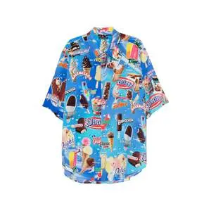 Balenciaga Shirts - Blue