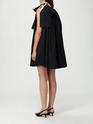 Max Mara Sleeveless Dress With Bow Detail - Black