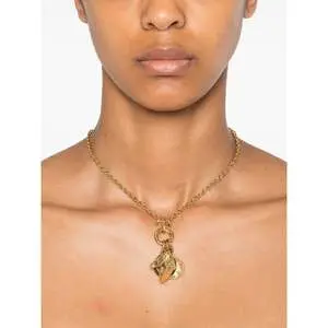 Chloé Tone Charm Necklace - Gold