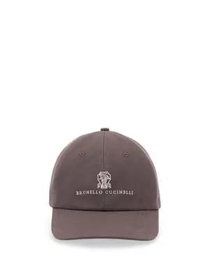Brunello Cucinelli Baseball Cap With Embroidery - Multicolor