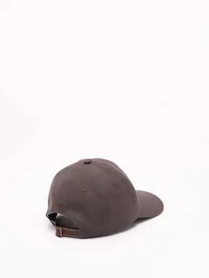 Brunello Cucinelli Baseball Cap With Embroidery