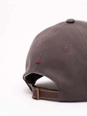 Brunello Cucinelli Baseball Cap With Embroidery
