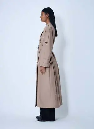 Max Mara Classic Cotton-blend Gabardine Trench Coat