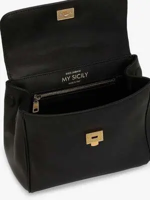Dolce & Gabbana My Sicily Leather Shoulder Bag - Multicolor