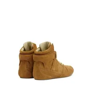 Isabel Marant Étoile High Top Sneakers With Perforated Detailing - Brown
