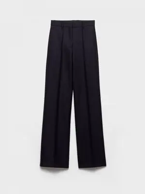 PRADA PRADA Wide Leg Striped Trousers