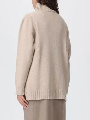 Max Mara High Neck Pullover Sweater - Cream