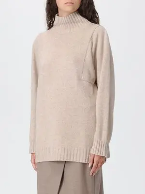 Max Mara High Neck Pullover Sweater - Cream