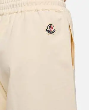 Moncler Knitted Shorts With Elasticated Waistband