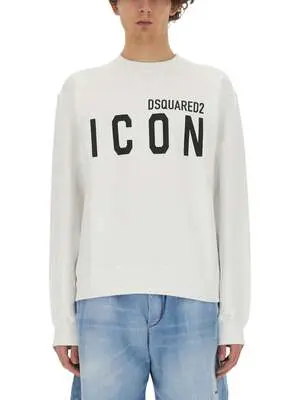 Dsquared2 Icon Crewneck Sweatshirt - White