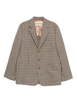 Valentino Garavani Tailored Houndstooth Blazer