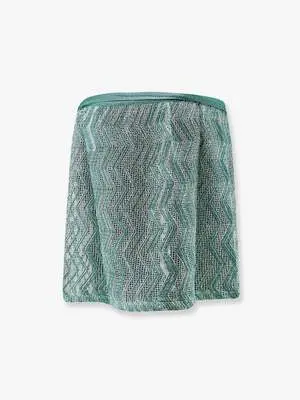 Missoni Viscose Blend Sequin Mini Skirt - Multicolor