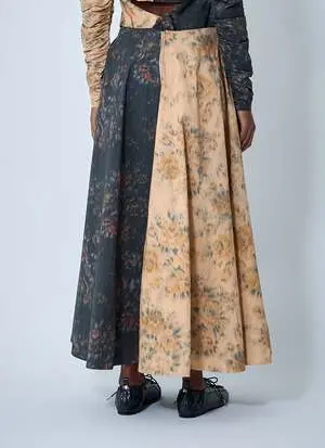 GANNI Midi Circle Skirt