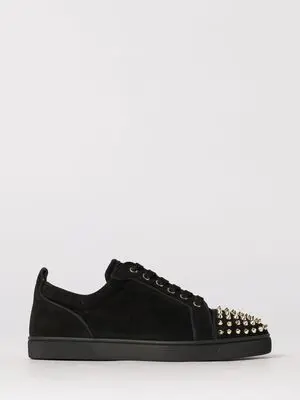 CHRISTIAN LOUBOUTIN Calf Leather Studded Sneakers