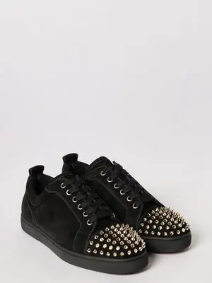 CHRISTIAN LOUBOUTIN Calf Leather Studded Sneakers