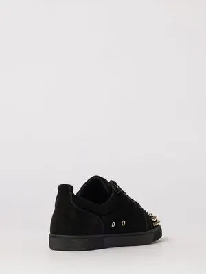 CHRISTIAN LOUBOUTIN Calf Leather Studded Sneakers