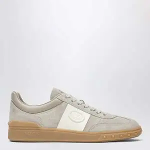 Valentino Garavani Upvillage Mixed-material Sneakers - Cream