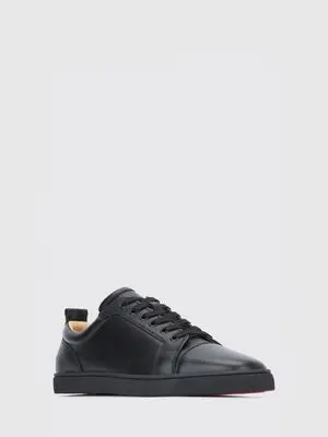 CHRISTIAN LOUBOUTIN Calf Leather Sneakers - Black