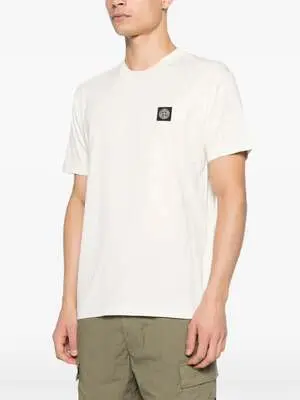 Stone Island Cotton Jersey Garment Dyed T-shirt - Multicolor