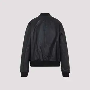 DIESEL® Lamb Skin Bomber Jacket