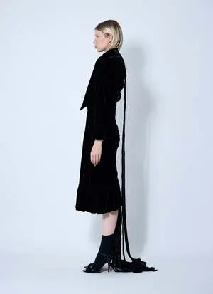 Balenciaga Lace-up Dress