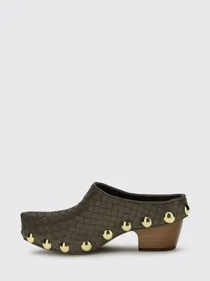 Bottega Veneta Woven Clogs With Studded Detail