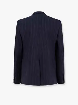 Gucci Pinstripe Wool Single-breasted Blazer - Multicolor