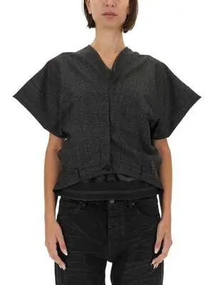 Balenciaga Wool Tailoring Top
