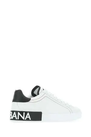 Dolce & Gabbana Nappa Leather Portofino Sneakers