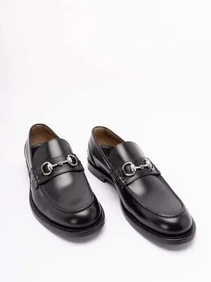Gucci Calf Leather Loafers With Horsebit Detail