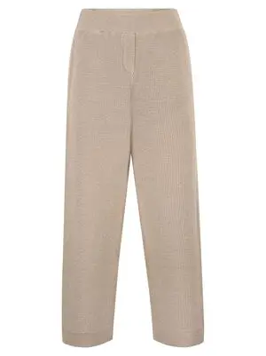 Brunello Cucinelli Textured Knit Trousers