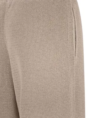 Brunello Cucinelli Textured Knit Trousers