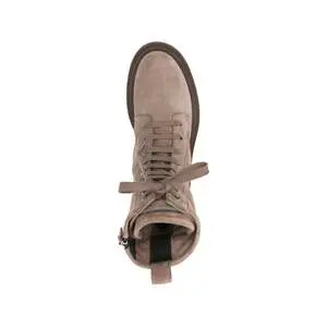 Brunello Cucinelli Suede Lace-up Boots - Brown