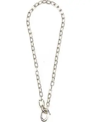 Rabanne Chunky Chain Necklace With Pendant