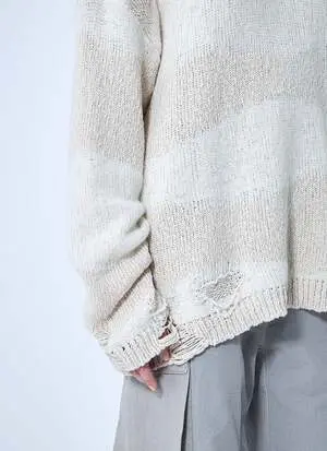 Our Legacy Distressed Crewneck Sweater