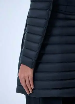 Moncler Barbel Long Parka Coat - Black